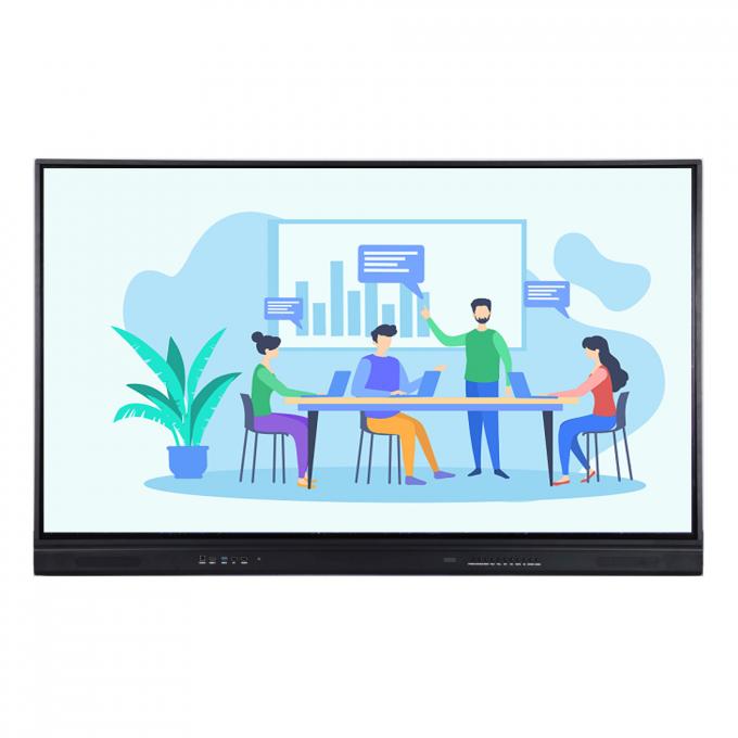 4K Smart Interactive Display , 11 keys Interactive Touch Screens For ...
