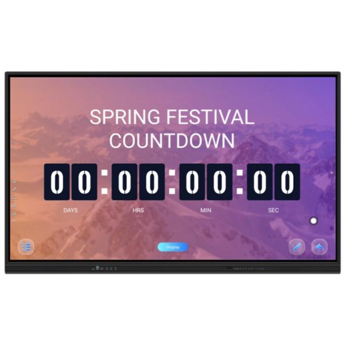 86 Inch Interactive Touch Screen Monitor Interactive Boards With Mobile ...