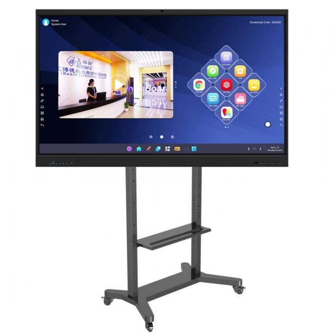 Adjustable Moving Stand for TV Interactive Whiteboard 55/75/86 inch ...