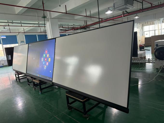 Intelligent Blackboard 98 Inch ABA 6.2 Meter Smart Panel 2 Sided Touch ...