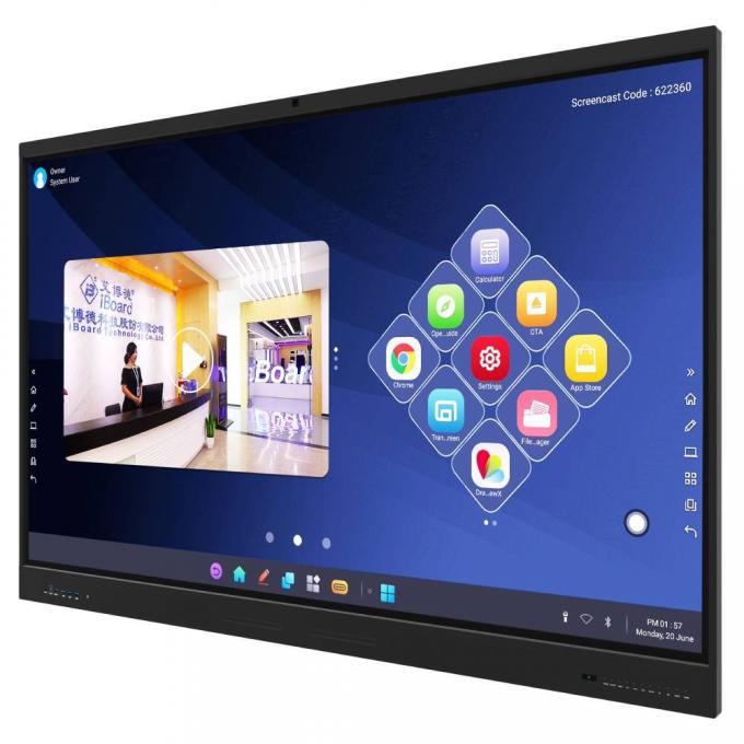 75 Inch Portable Interactive Whiteboard with Zero Gap