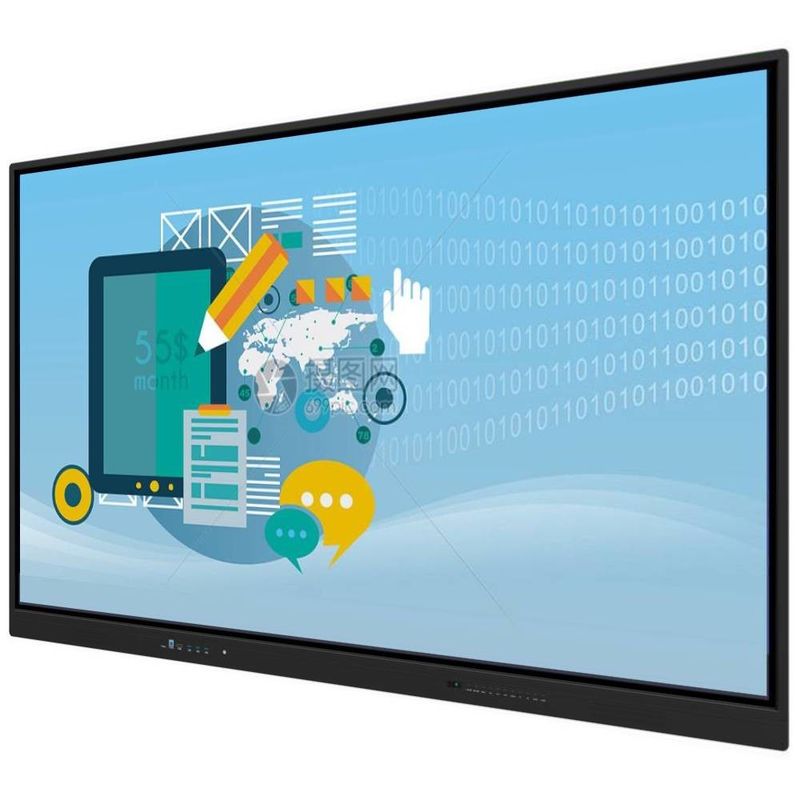 Interactive Touch Screen Monitor 86 Inch Android 13 4+32G 50 Touch ...