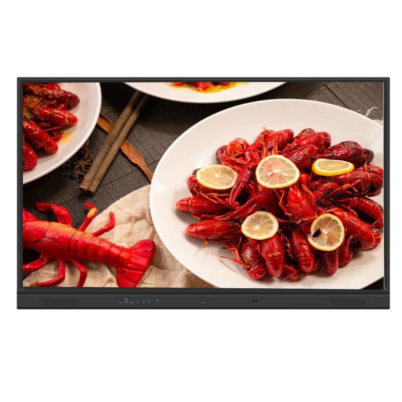 LCD Smart Board Android 13 55 65 75 86 98 Inch 40 Touch Points ...