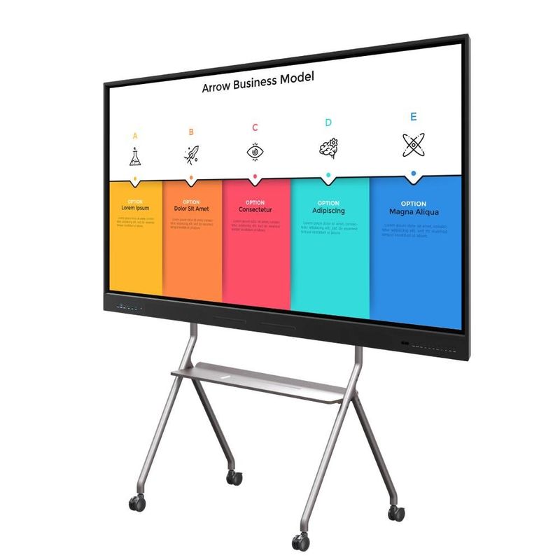 16:9 Visual Ratio Interactive Flat Panel Display Touch Panel