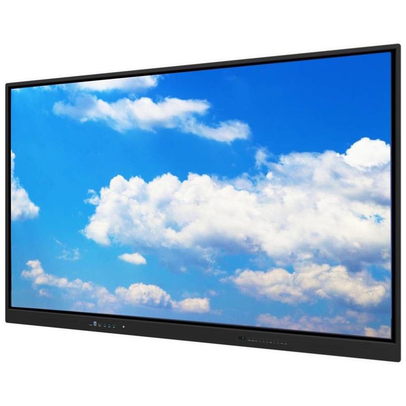 75 Inch Interactive Touch Screen Monitor With OPS Mobile Stands For Option
