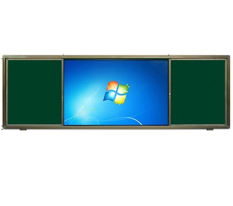 75/86 Inch Interactive Board With Sliding Boards For School Classroom