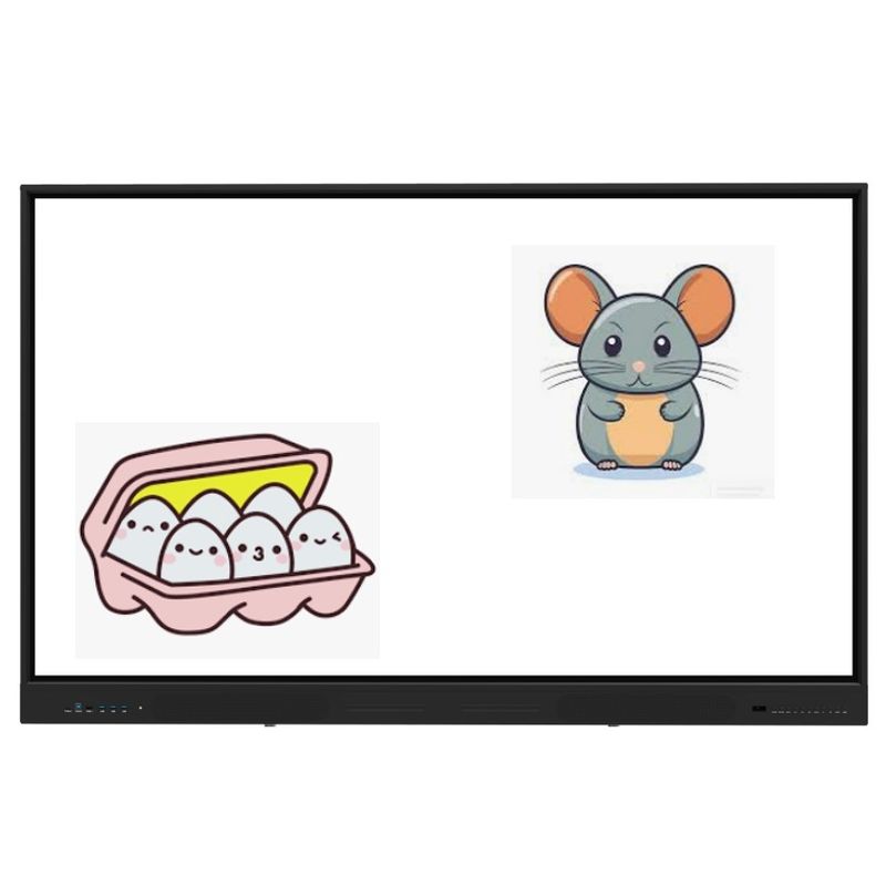 20 Touch Points Interactive Flat Panel Display with EDLA Certification