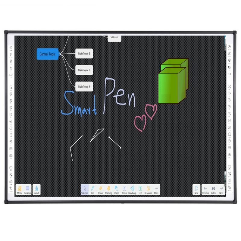 86 inch Infrared Interactive whiteboard Marker writing Touch board ...