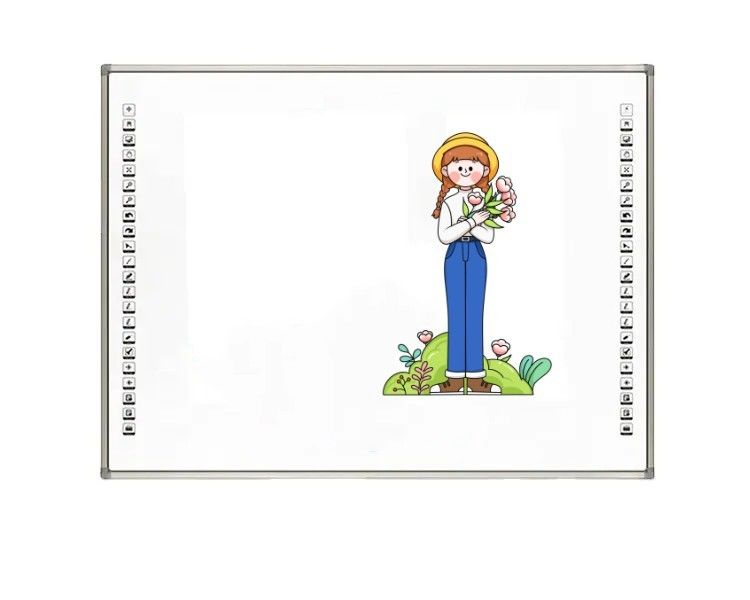 32768 X 32768 Touch Resolution Interactive Touchscreen Projector Use IR ...