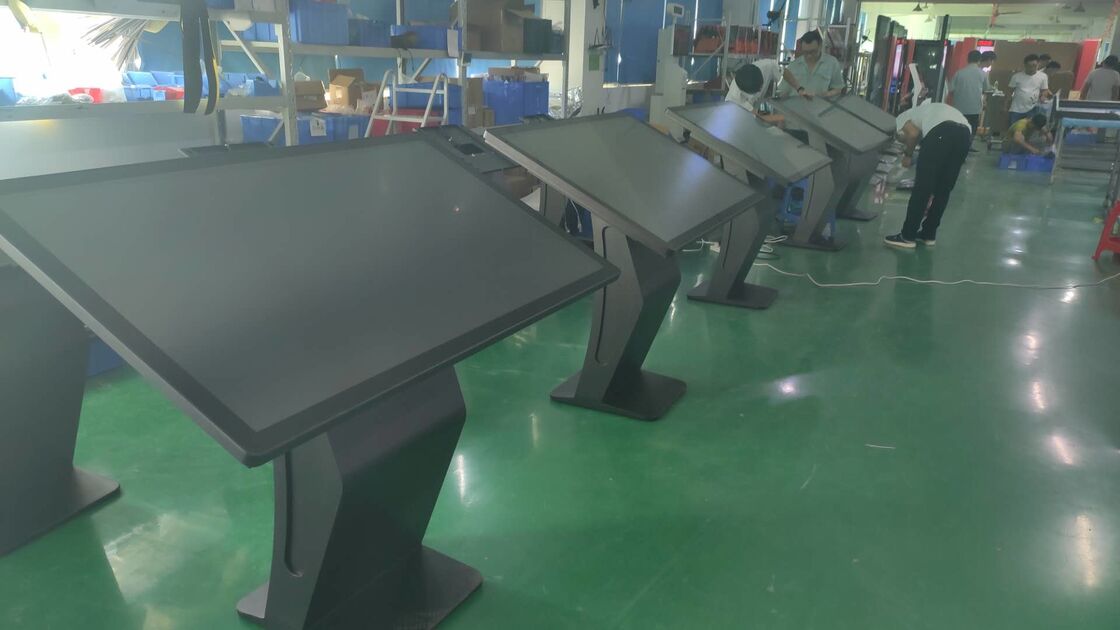 Floor Standing CE FCC LED 43inch Kiosk Display Interactive Touch ...