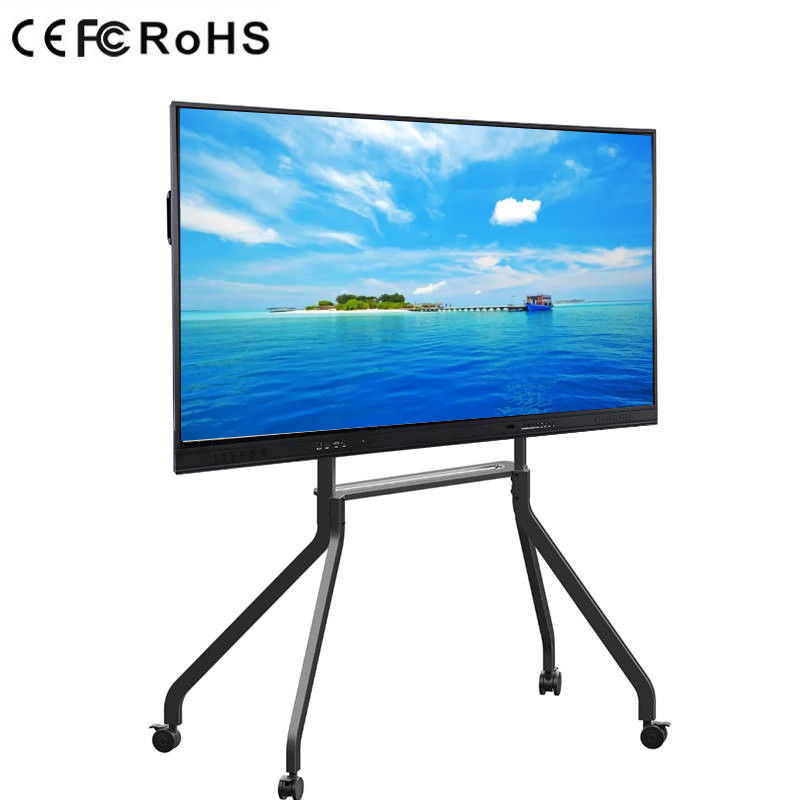 86 Inch LED Smart Board 4k Interactive Panel With All In One Computer ...