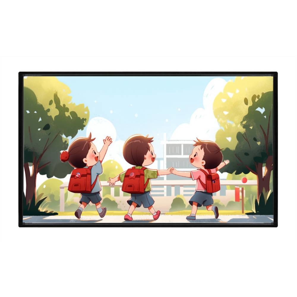 IR Interactive Whiteboard 82 To 120 Inch 10 Touch Points Smart White ...