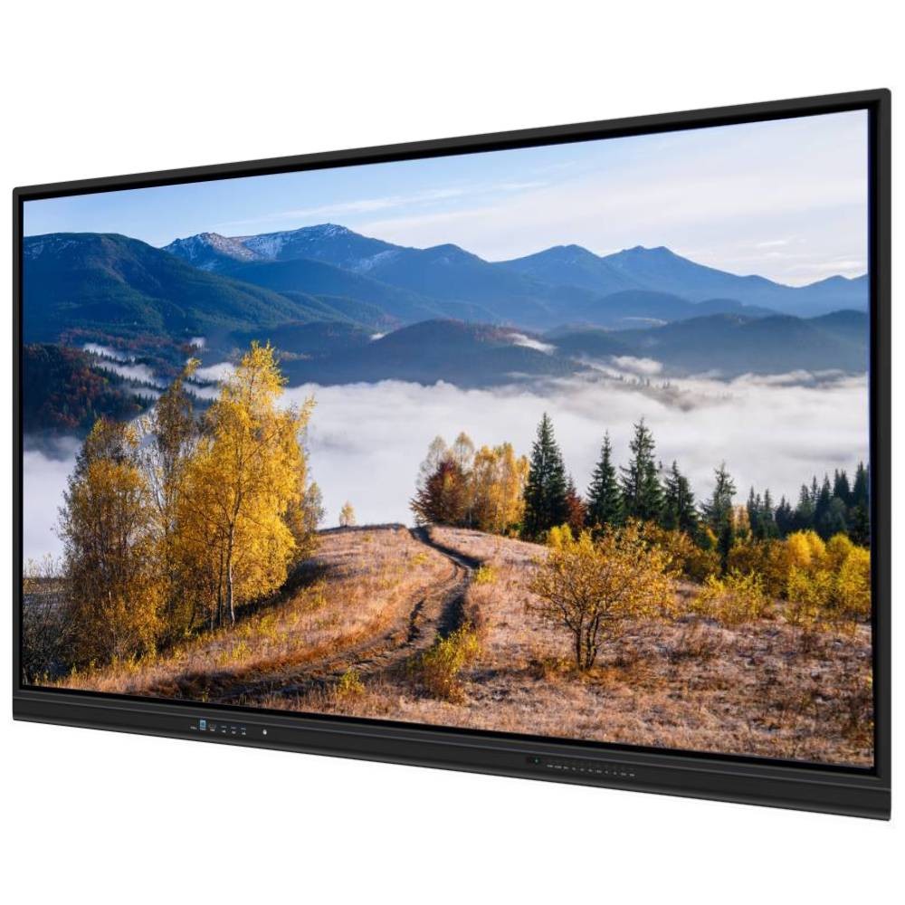 Iboard Interactive Whiteboard Win 10 Android 13 Finger Touch TV Display ...