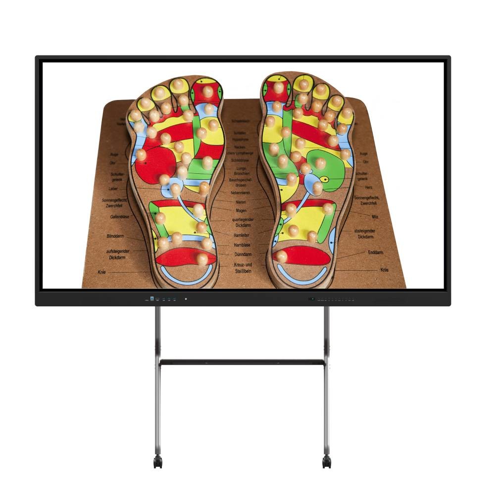 LED Interactive Whiteboard 65/75/86/105/110 Inch Finger Electronic Multi Touch Screen Smart LCD ...