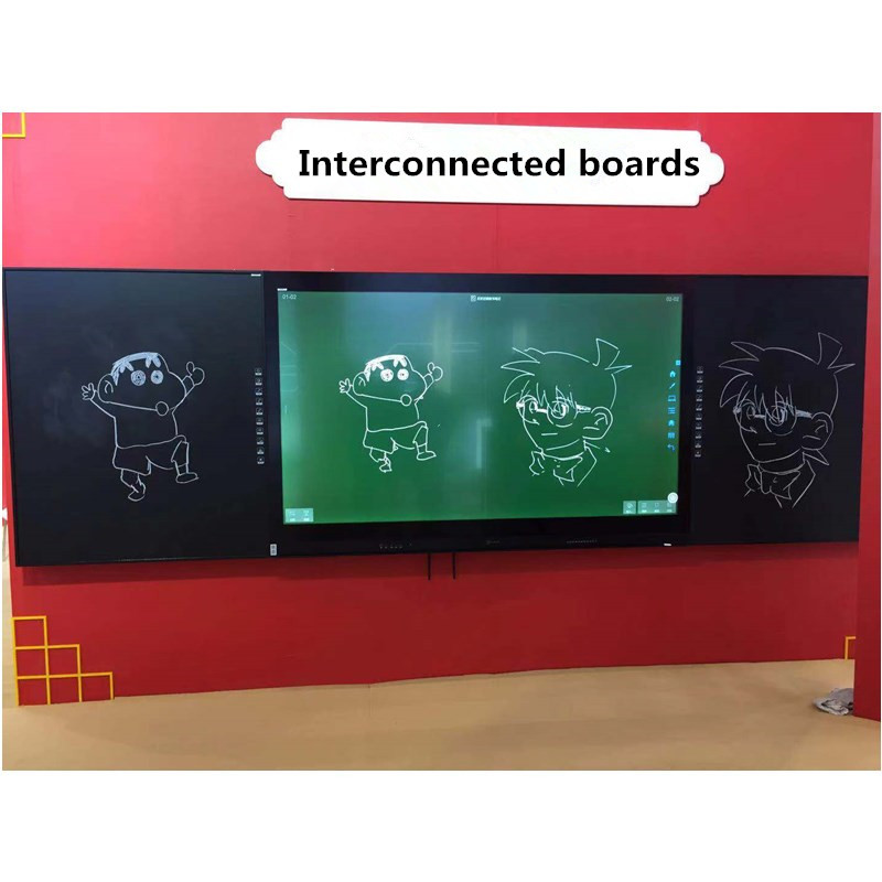 No Folded Smart Touch Interactive Whiteboards Recording Boards For ...