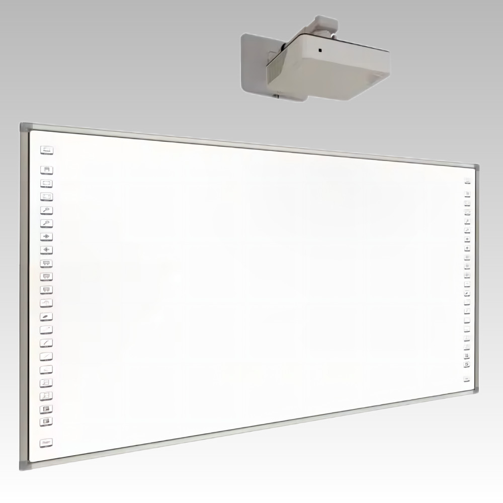 Interactive Whiteboard with Optional Camera and NFC video