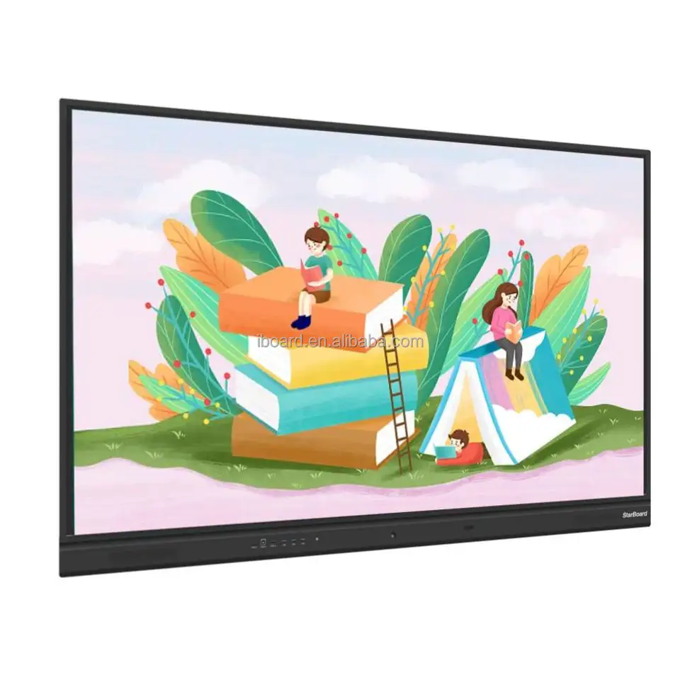 Wall Mounted Interactive Flat Panel Touch Screen For Windows/Android ...