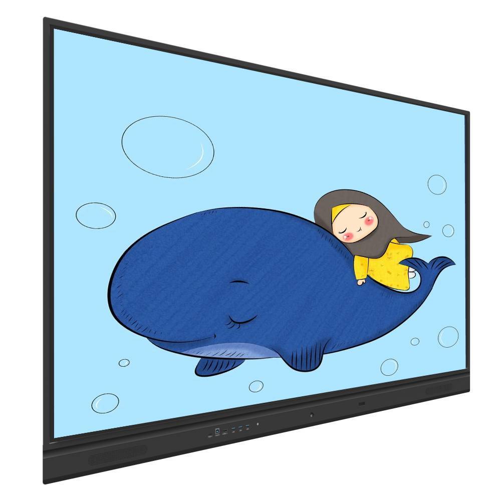 16:9 4000:1 Ratio Infrared Interactive Whiteboard 20 Touch Points ...