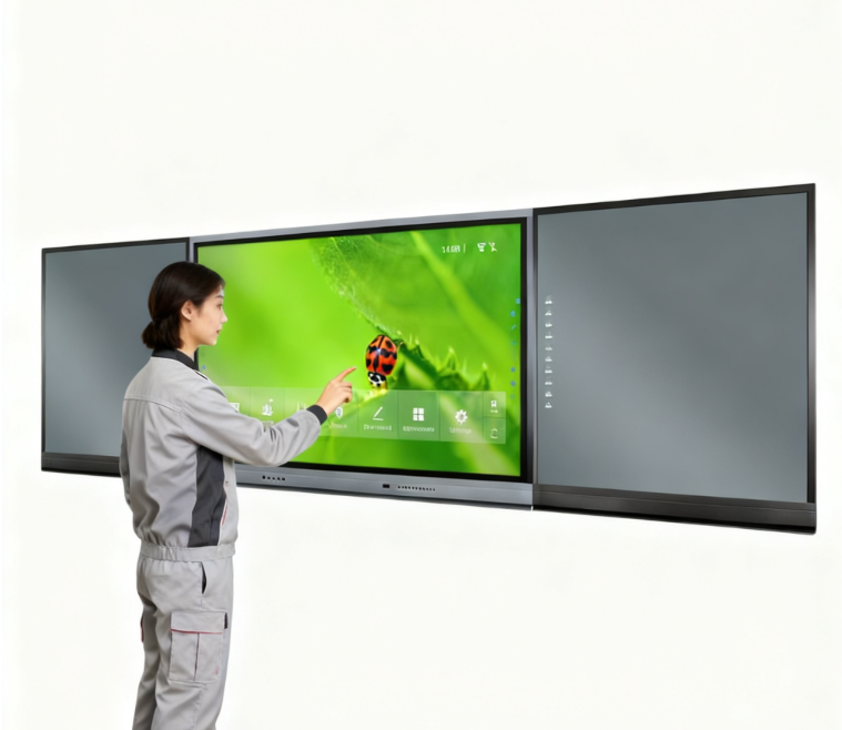 High quality Multimedia Push-pull Blackboard For Office Use Multimedia ...