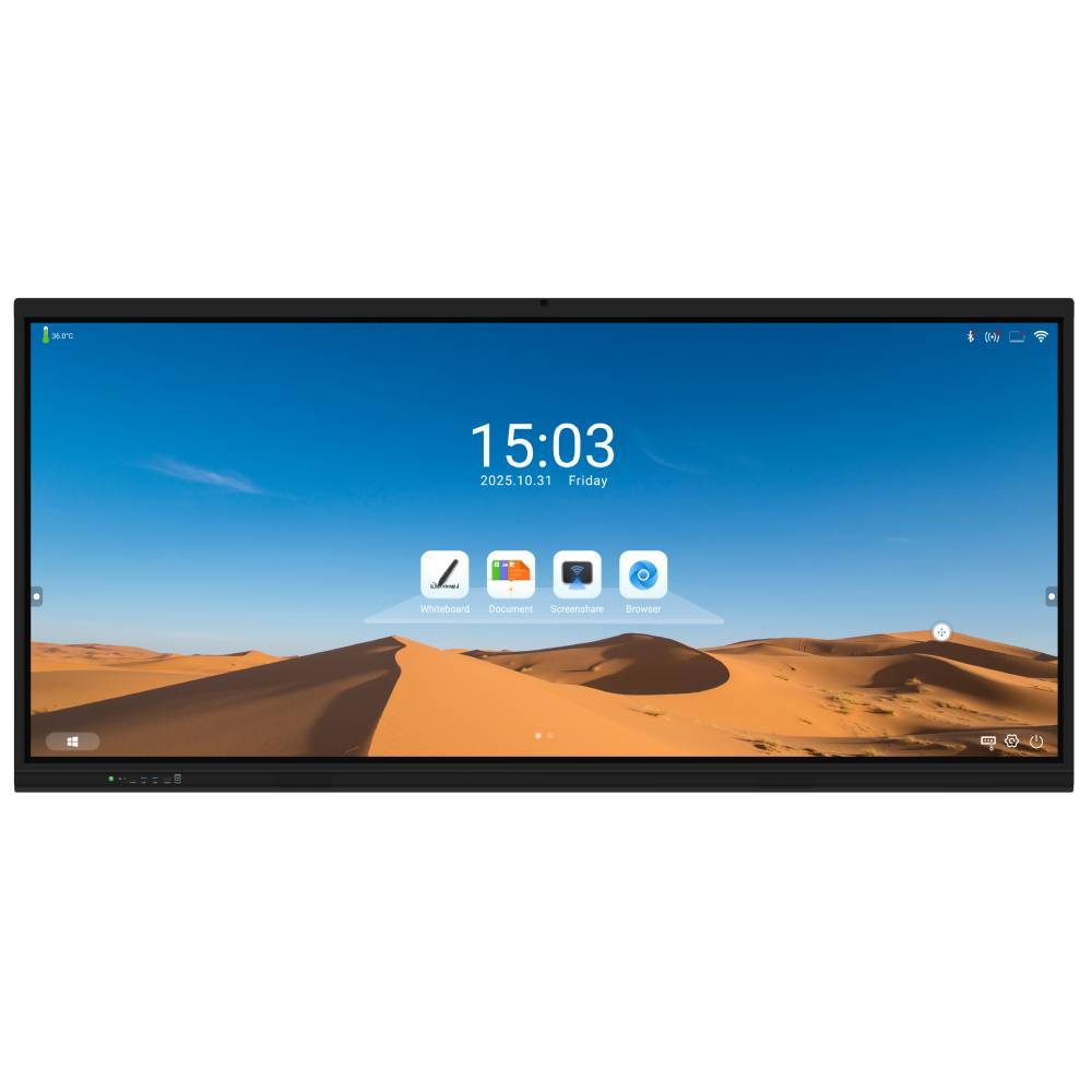 92 Inch 5K Interactive Flat Panel with Dual OS