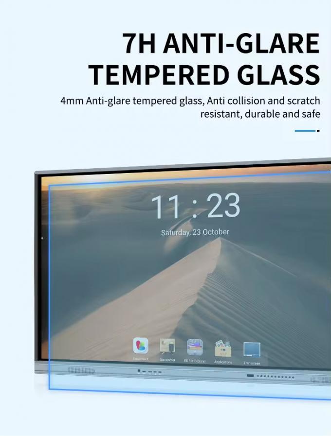 Interactive Flat Panel 55/65/75/86/98 Inch 4K UHD Flat Panel Smart ...