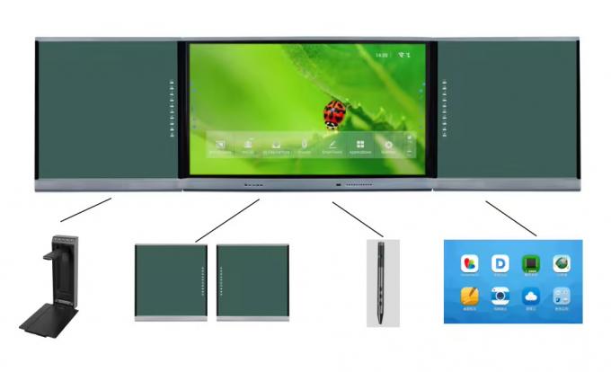 75 86 Inch Smart Nano Blackboard Touch Screen All In One School Writing ...
