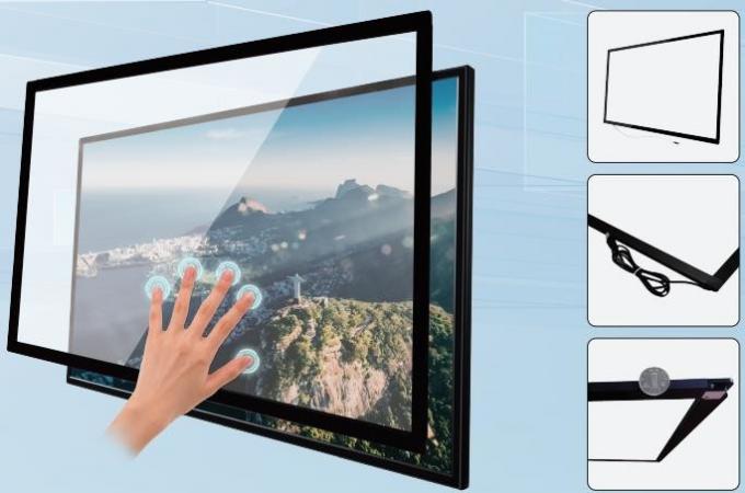 19" To 200" Infrared Overlay Multi Touch Screen Panel Conversion Frame ...